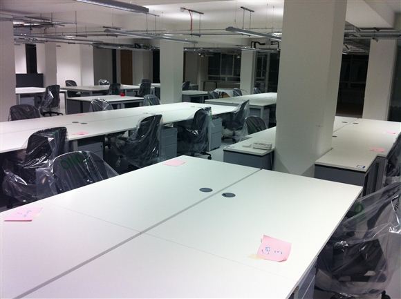 used office furniture, dai europe installation
