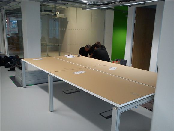 used office furniture, dai europe installation
