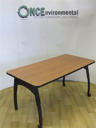 Used Desks Teknion Ability 1525w x 740d Rectangular Desk