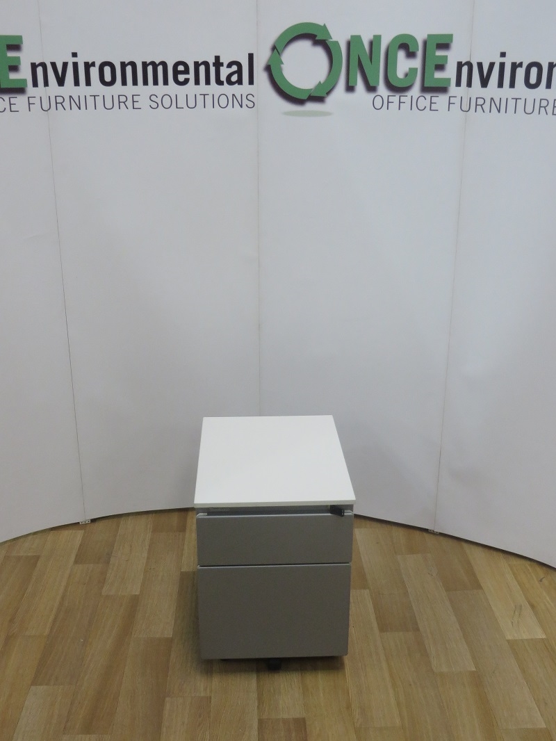 Used Office Storage Steelcase Implicit 2-Drawer Under Desk Mobile ...