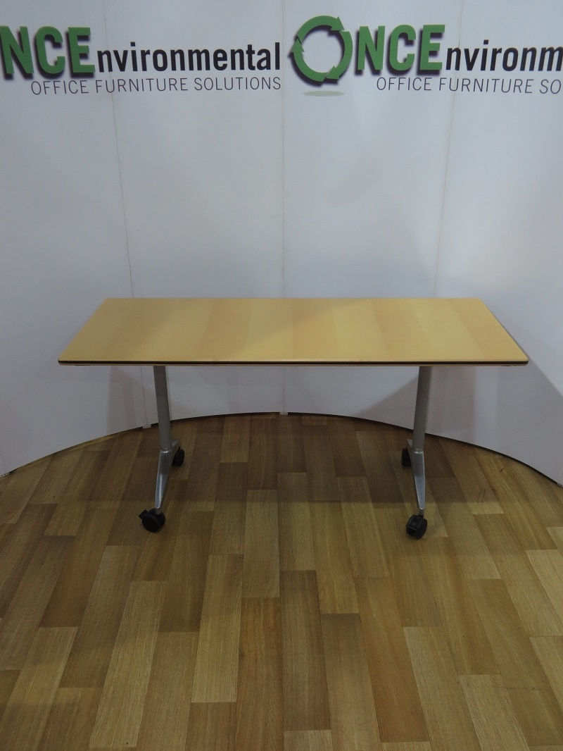 Used Tables Wilkhahn Timetable With Flip Top 1500W x 600D In Light ...